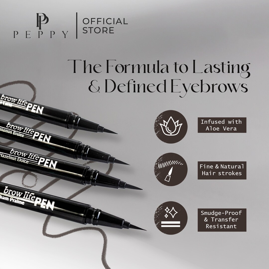 Peppy Brow Life Pen | Brow Pen Product | Long-lasting | Smudge ...