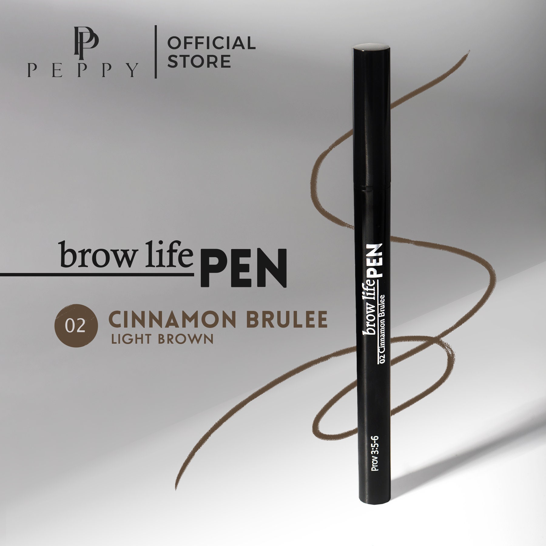 Peppy Brow Life Pen Brow Pen Product Long-lasting Smudge Resistant ...