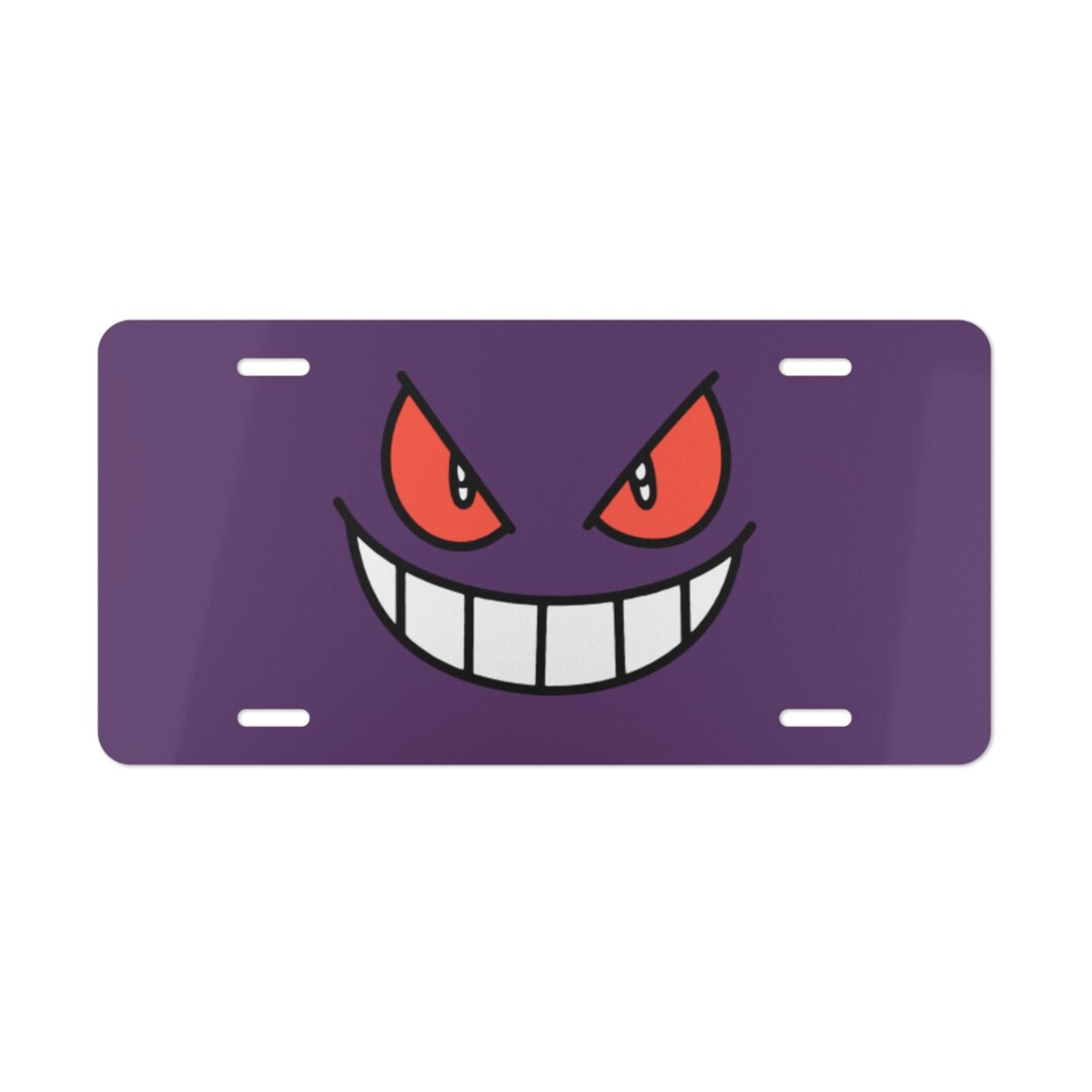 Gengar Vanity Plate - Etsy