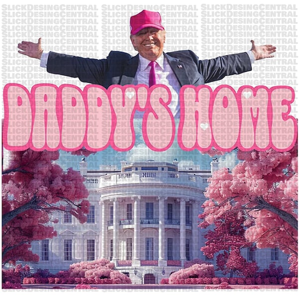Donald Trump Daddys Home Svg - Etsy