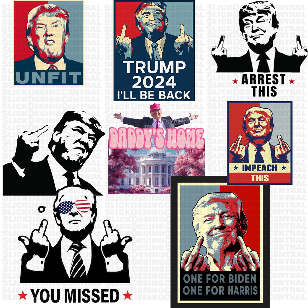 Donald Trump SVG PNG Bundle Trump Digital download svg e png sem fundo ...