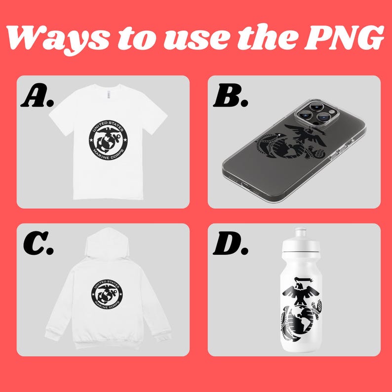 Marine Corps SVG USMC Logo Svg PNG Dxf Military Cut File for Circuit ...