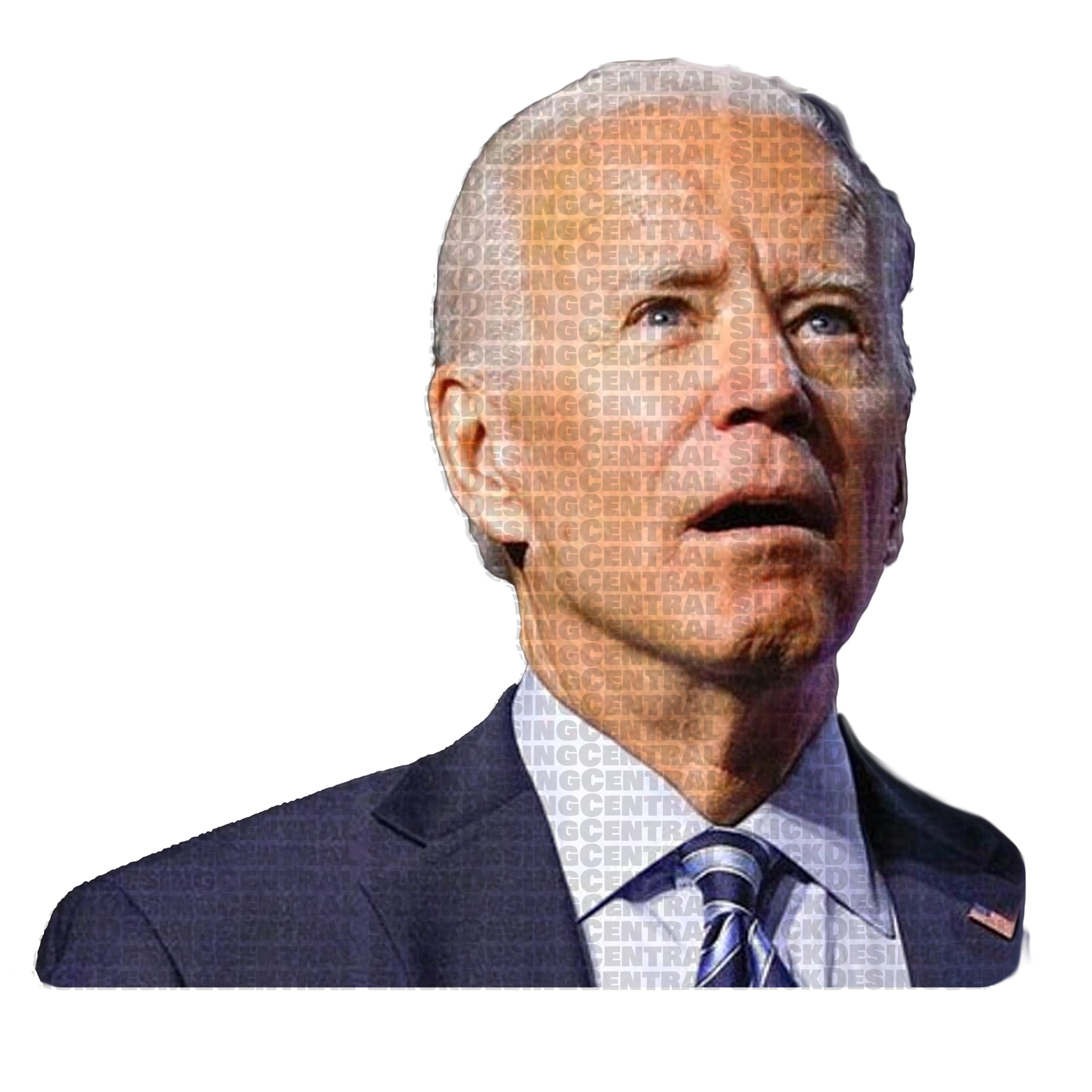 Confused Biden PNG, Sleepy Joe Biden background is Transparent - Etsy