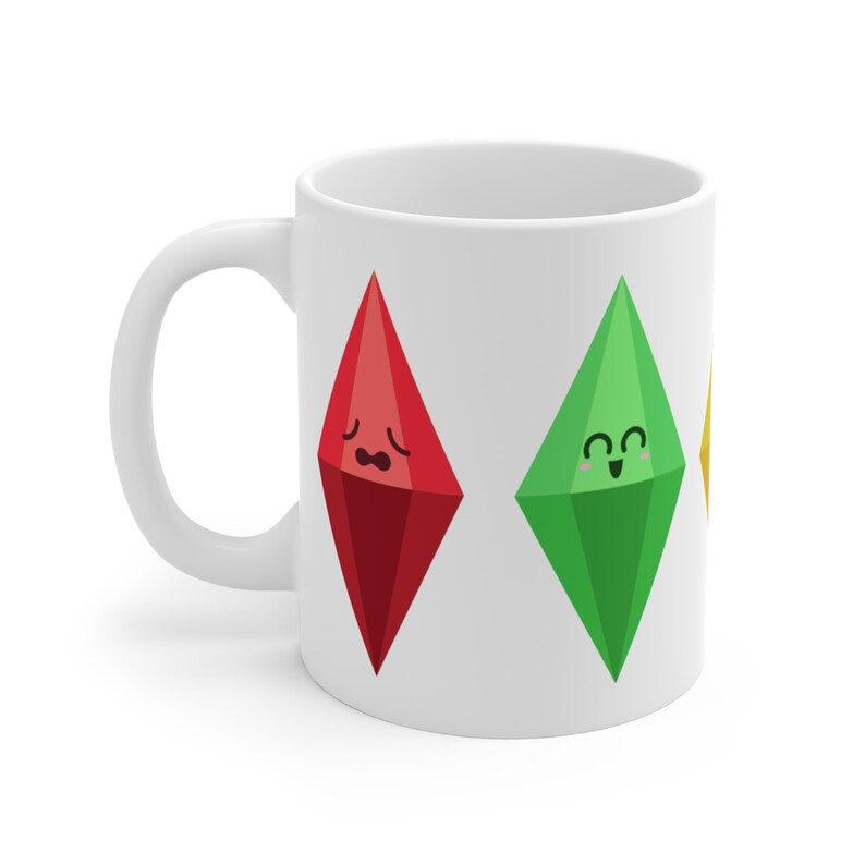 Cute Sims 4 Plumbob Coffee Mug - Etsy