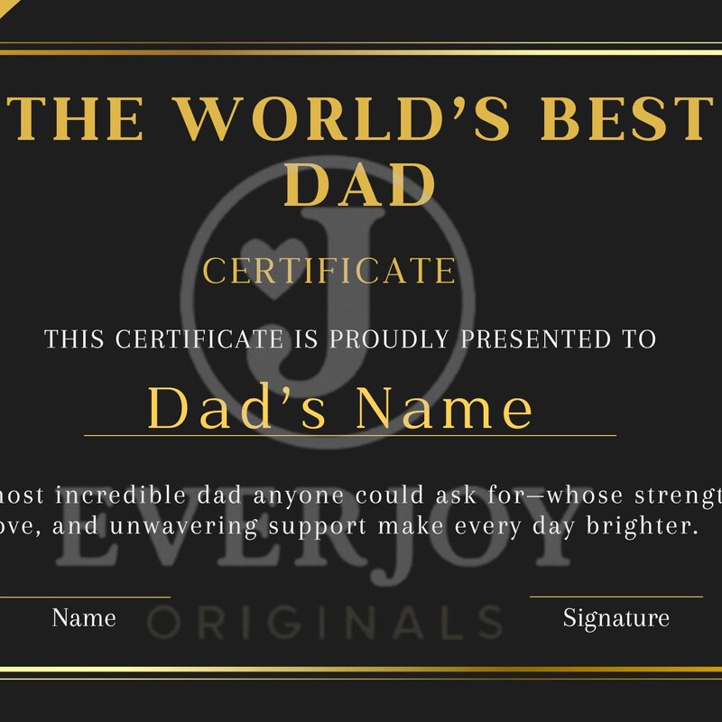 Best Dad Ever Trophy - Etsy