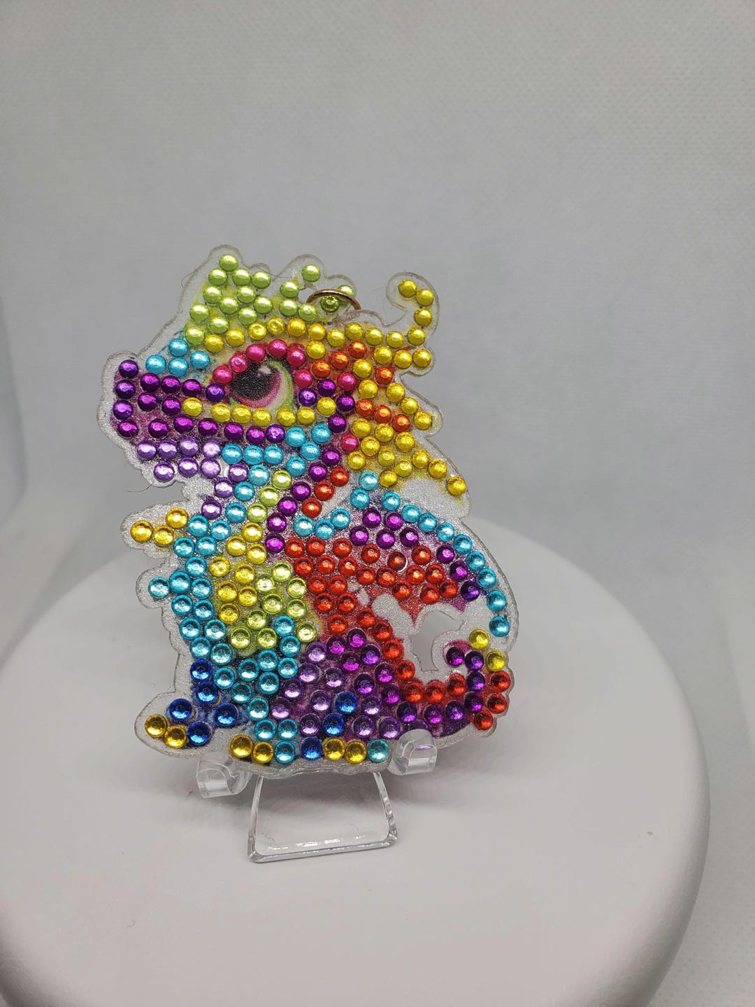 Diamond Painting Keychain - Etsy