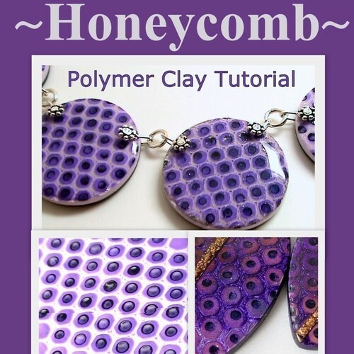 Honeycomb or Snake Texture Polymer Clay Tutorial - Etsy