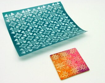 Beadcomber Silk Screen Gears and Cogs Silkscreen for Polymer | Etsy