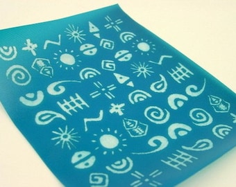 Beadcomber Silk Screen Gears and Cogs Silkscreen for Polymer | Etsy