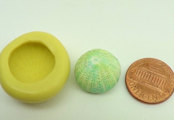 Silicone Flex Mold 15mm Sea Urchin for Polymer Clay and - Etsy