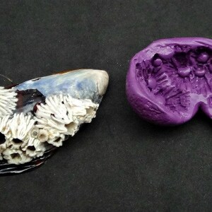 Barnacle Silicone Flex Mold - Cast Your Own Barnacle Cluster for Candy ...