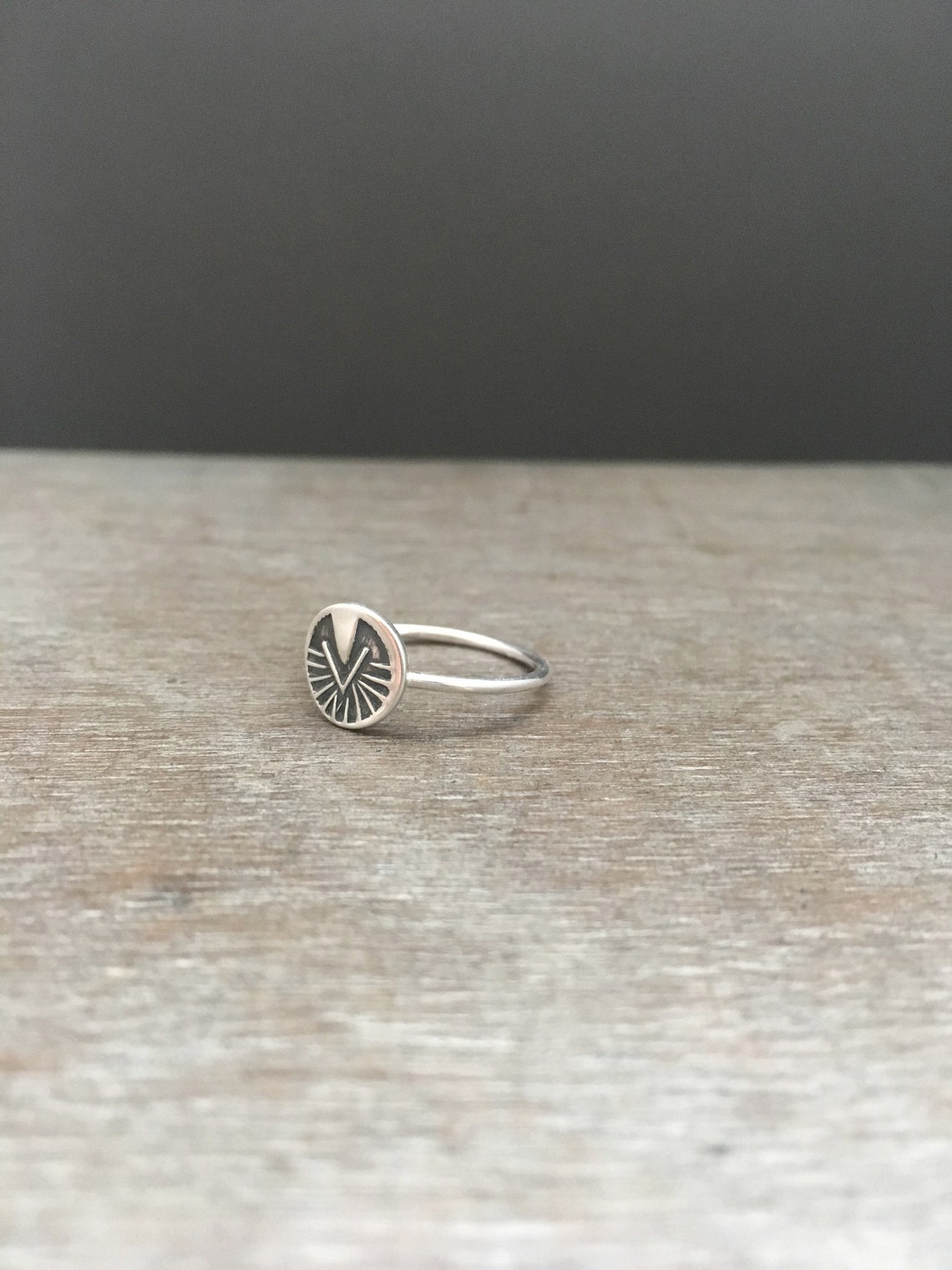 Stacking Ring Sterling Silver Rings Tribal Rings Unique - Etsy
