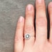 Sterling Silver Eye Stacking Ring: Handcrafted Tribal Eye Design - Etsy