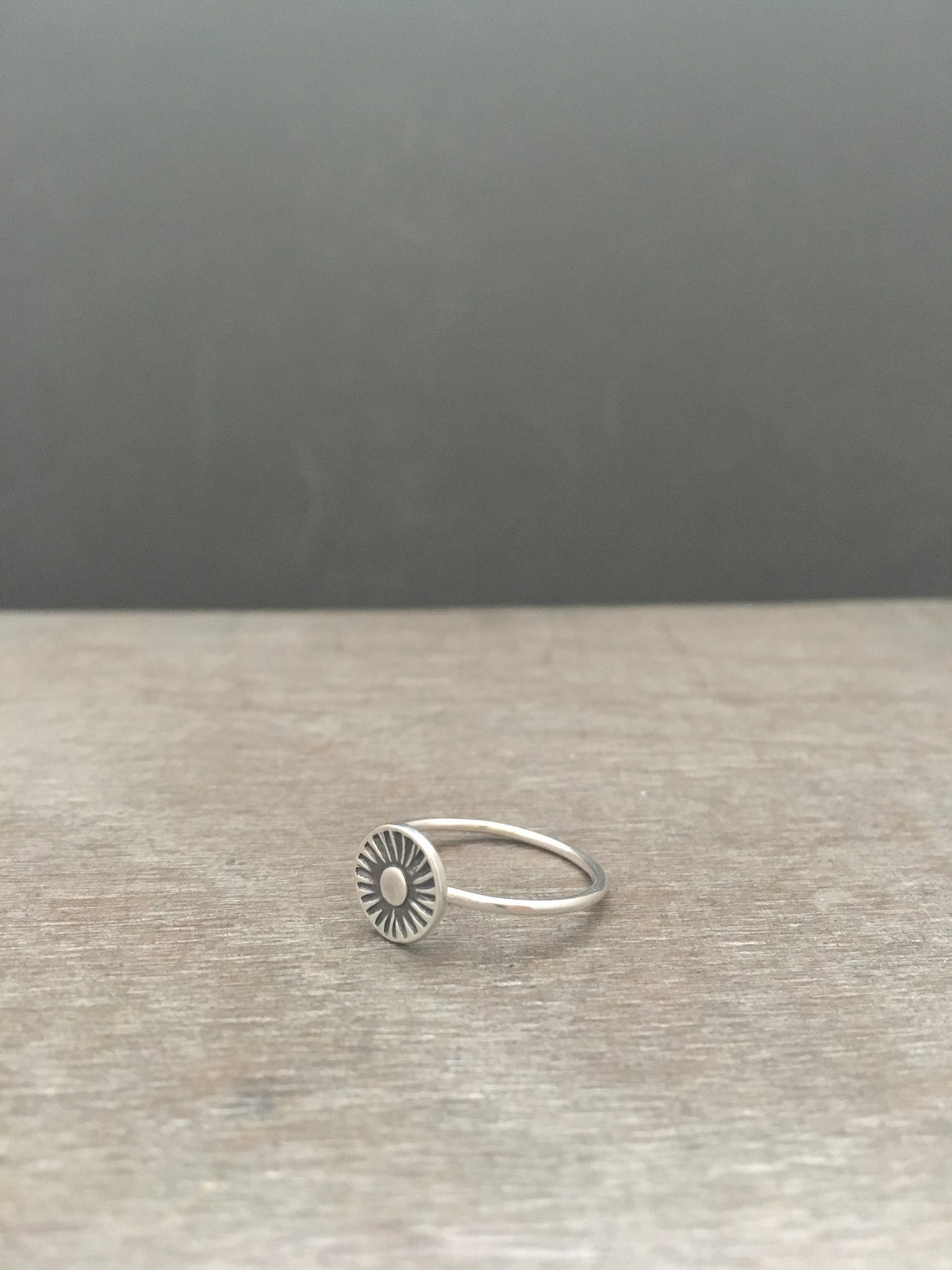 Sterling Silver Eye Stacking Ring: Handcrafted Tribal Eye Design - Etsy