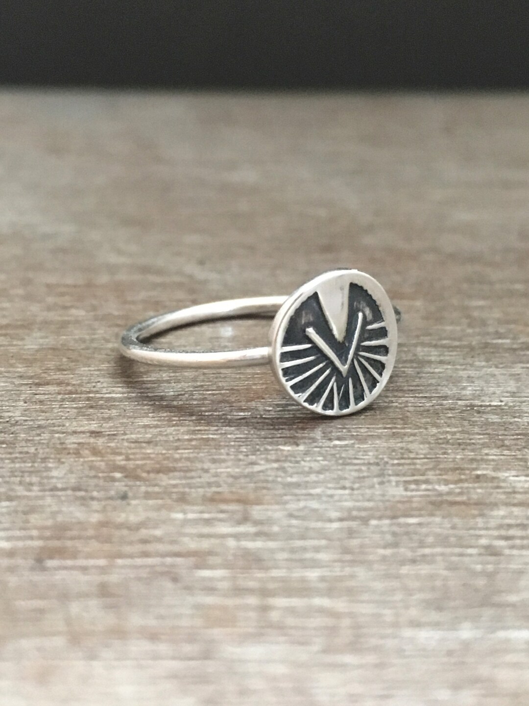 Stacking Ring - Sterling Silver Rings - Tribal Rings - Unique Rings ...