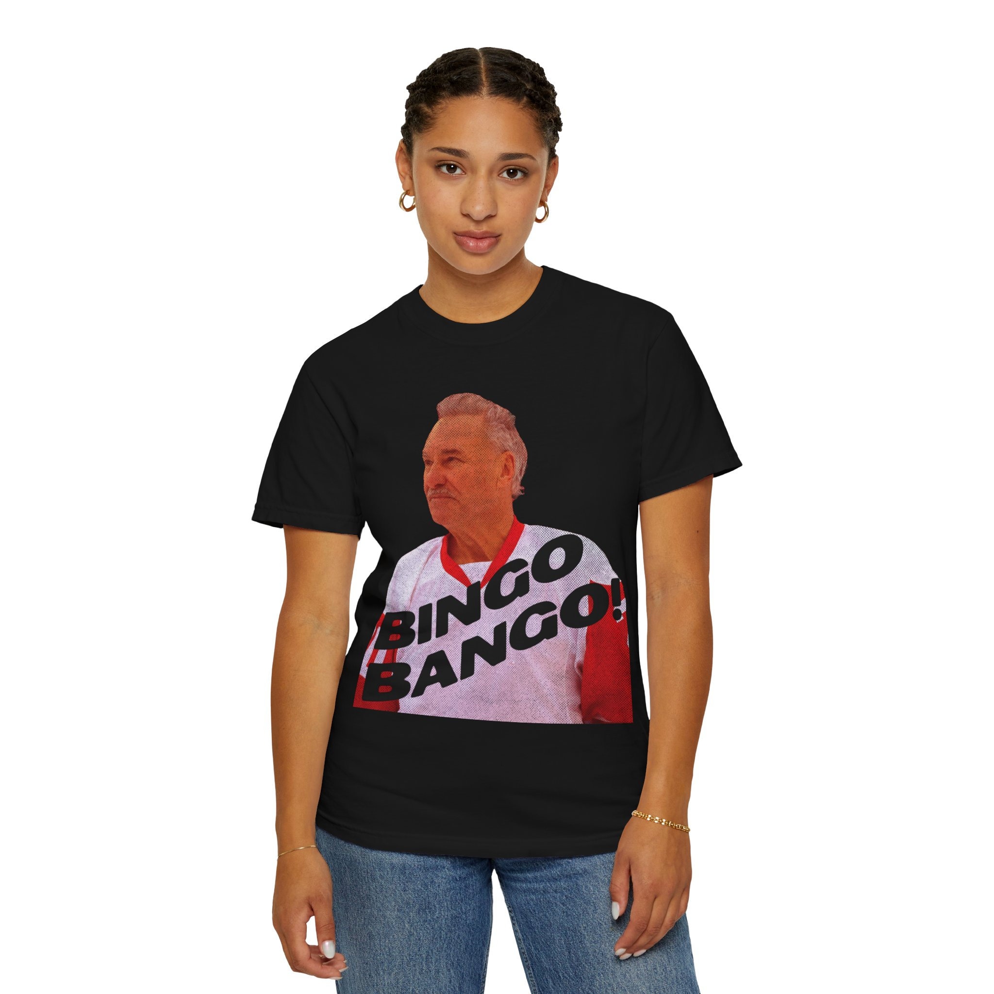 Mickey Redmond - Bingo Bango! - Detroit Red Wings - T-shirt - Etsy
