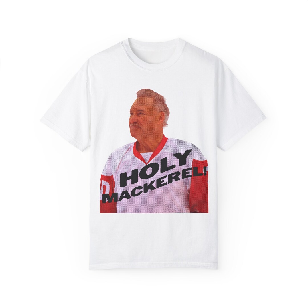 Mickey Redmond - Holy Mackerel! - Detroit Red Wings - T-shirt - Etsy