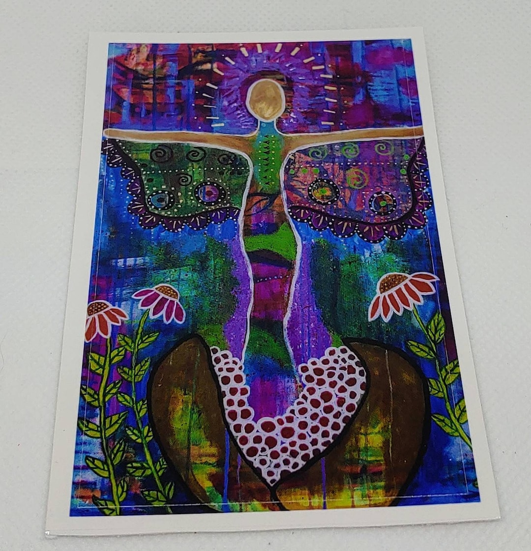 Stickers of Original Art by Toni Becker of Artfully Healing - Etsy
