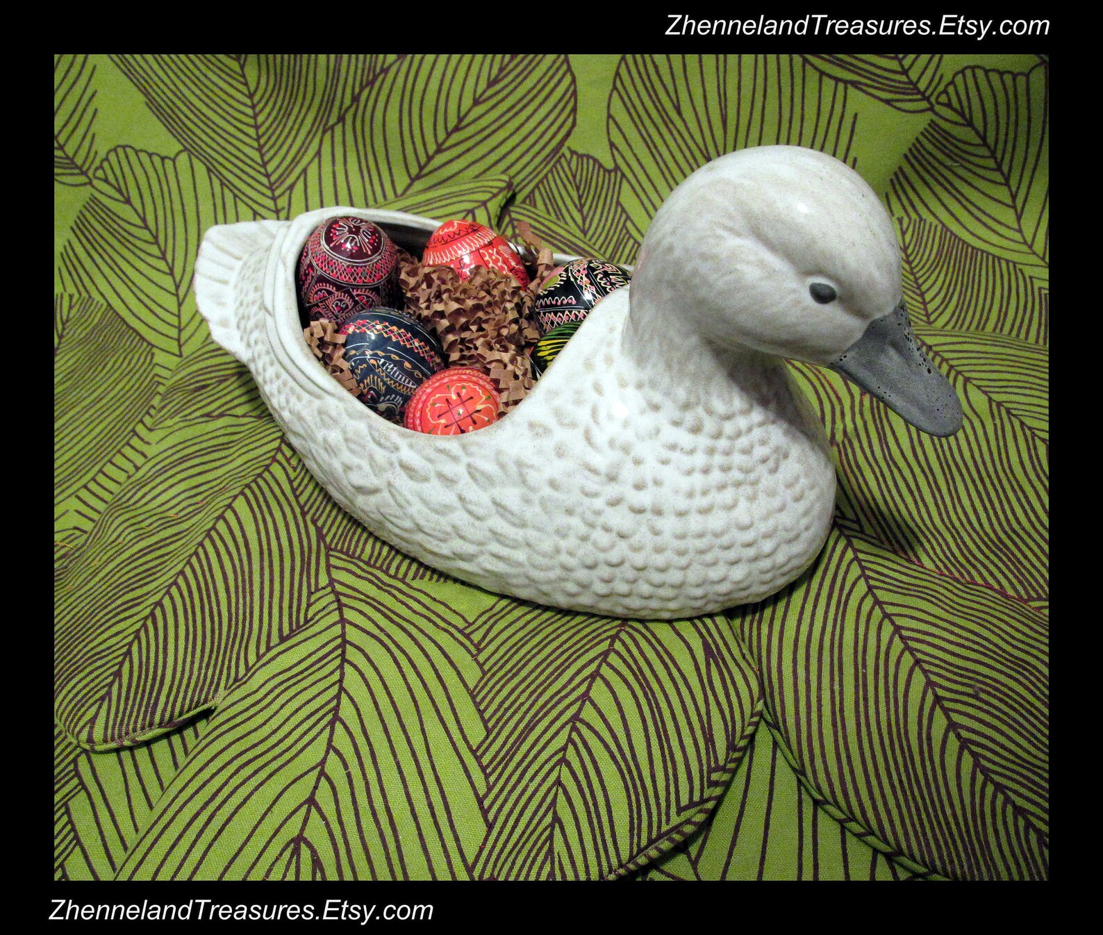 White Ceramic Duck Bowl Planter Decor Ceramic Bowl Candy - Etsy