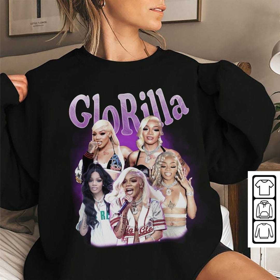 Glorilla Shirt, Glorilla Vintage Bootleg Sweatshirt, Glorilla Vintage ...