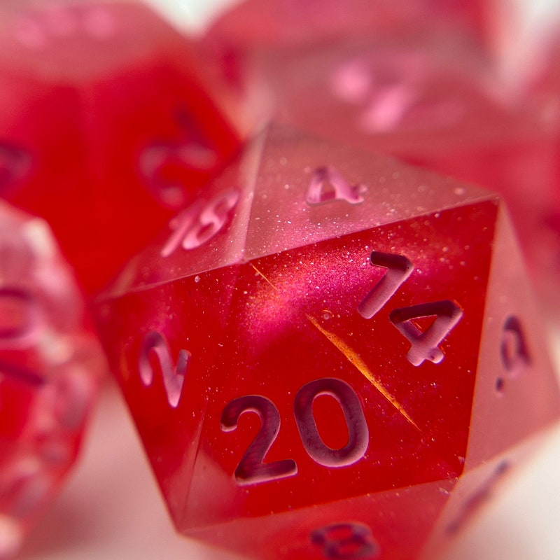 Pink Dice - Etsy