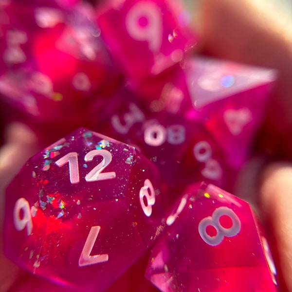 Pink Dice - Etsy