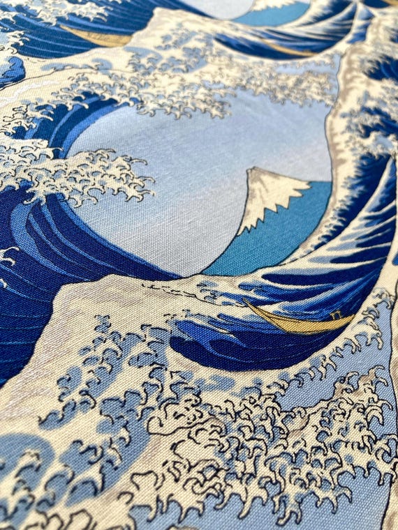 Wave Japanese Fabric Designs