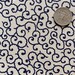 Karakusa arabesque Pattern in Ivory, Japanese Cotton Fabric, Sold by ...