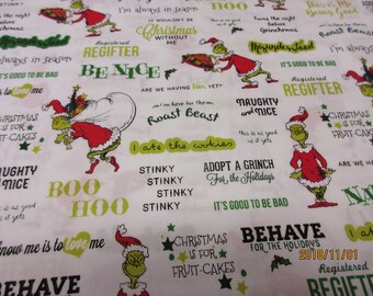 The grinch quote | Etsy