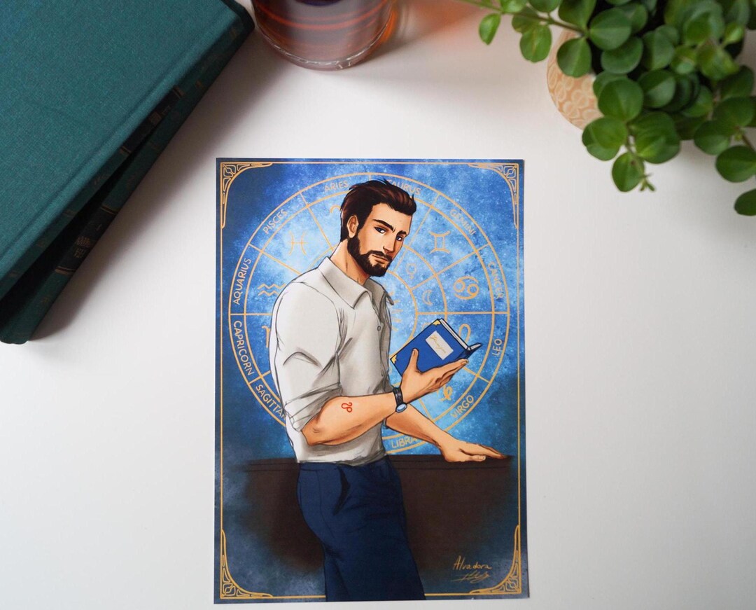 Zodiac Academy Lance Orion OFFICIALLY LICENSED A5 Print - Etsy