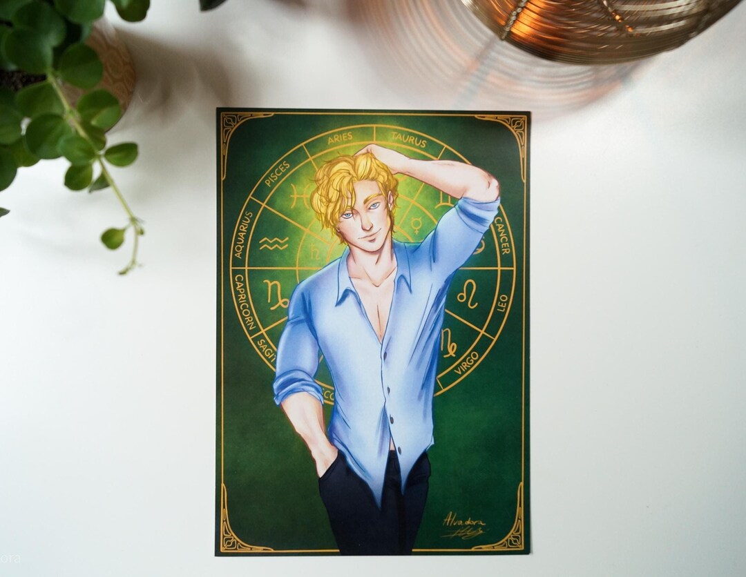 Zodiac Academy Caleb Altair OFFICIALLY LICENSED A5 Print - Etsy