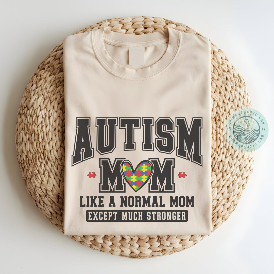 Autism Mom T-shirt: Loving Design, Supportive Apparel - Etsy