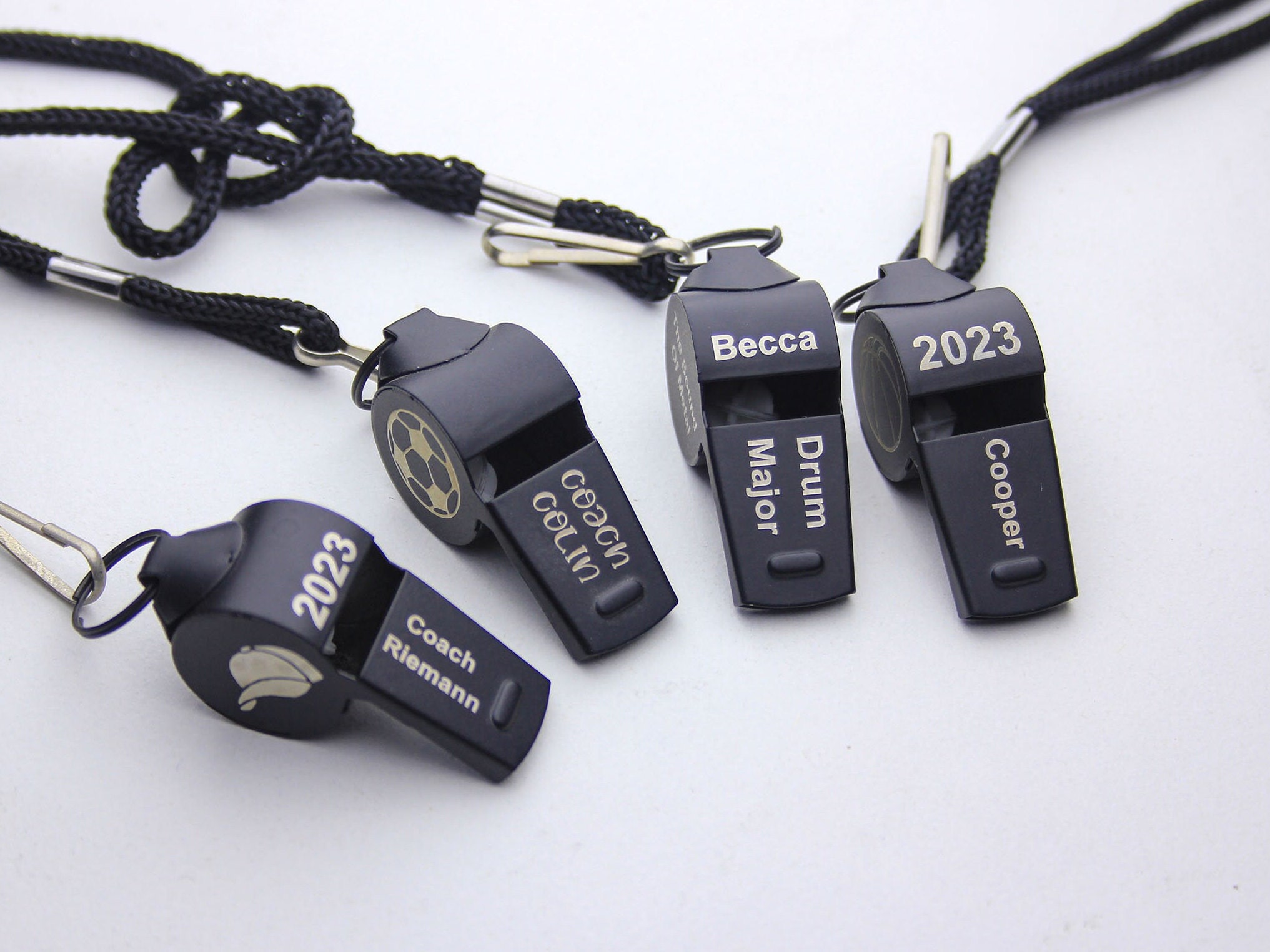 Personalized Whistle Basketball Coach Referee Whistle Christmas Gifts ...