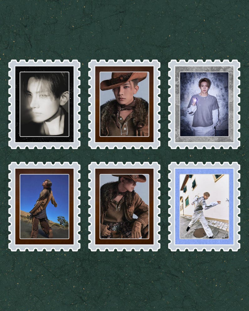 Heesung Enhypen Stickers, the Sin Vanish Stamp Stickers: K-pop Journal ...