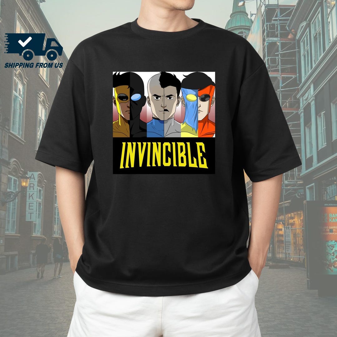 Superhero Fans Shirt, Invincible Comfort Colors Shirt, Superhero Merch ...