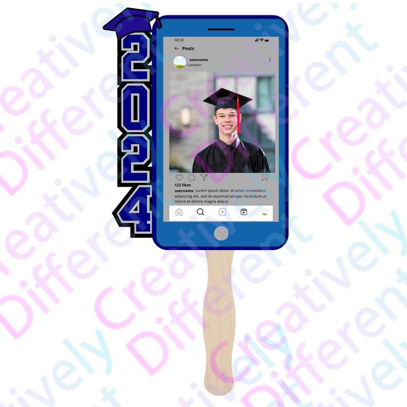 Graduation Instagram Post Template, Canva Editable Template, Grad Canva ...