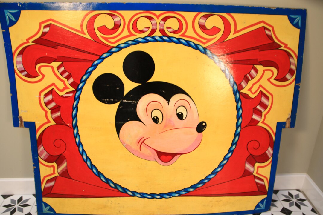 Fairground Sign Panel Hand Painted - Etsy UK