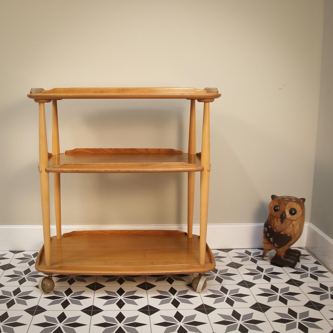 Ercol Hostess Trolley Tea Trolley Drinks Trolley - Etsy
