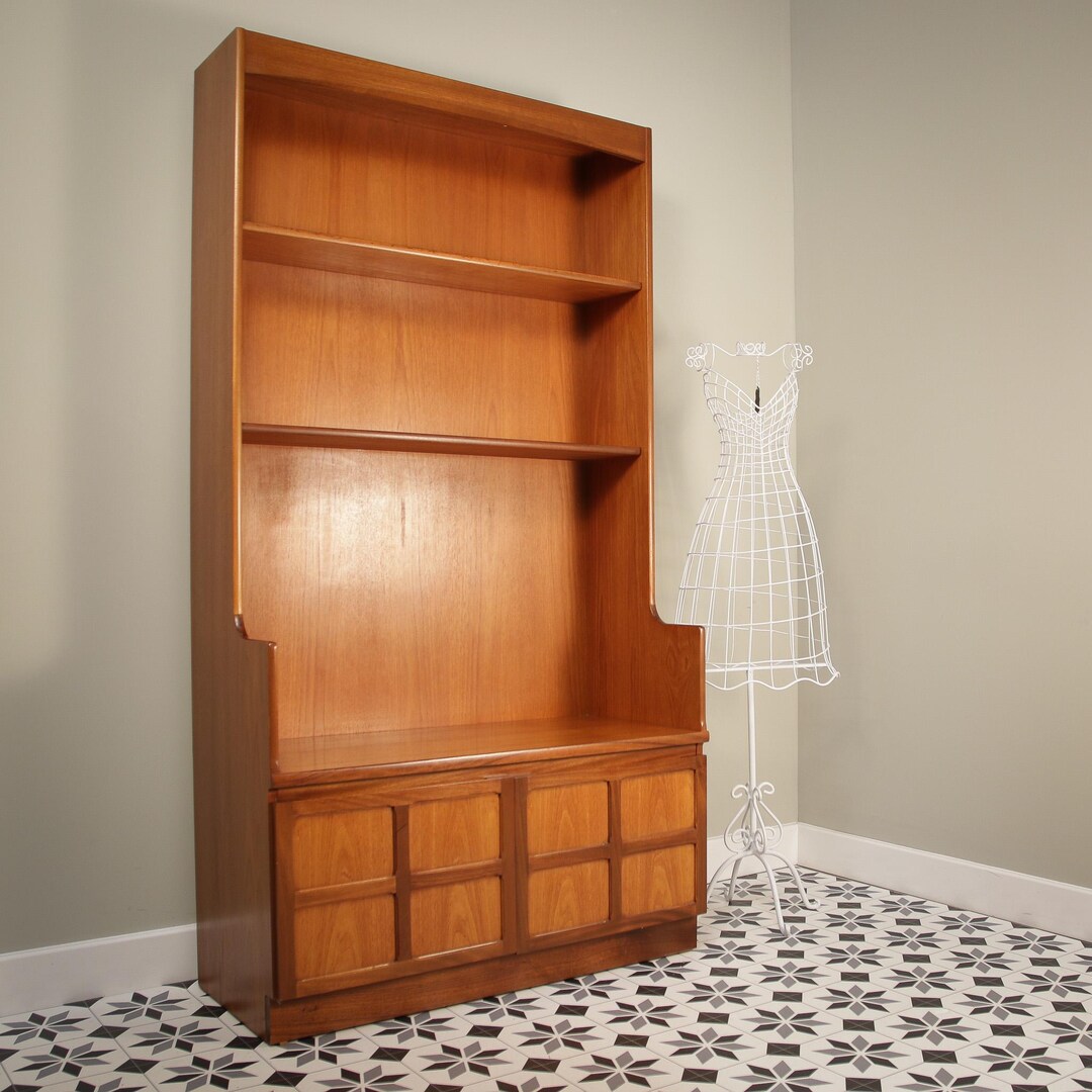 Nathan Wall Unit Bookcase 1970s Retro - Etsy