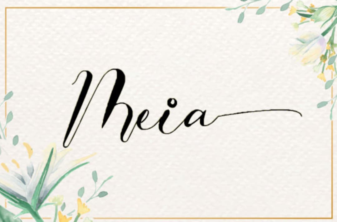 Meia Font, Minimalist Bold Font, Cricut Fonts, Casual Font, Modern Font ...