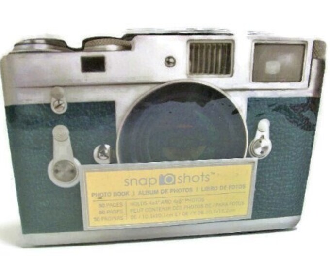 Snapshots Photo Album in Shape of Camera | Photo Book With Fun ...