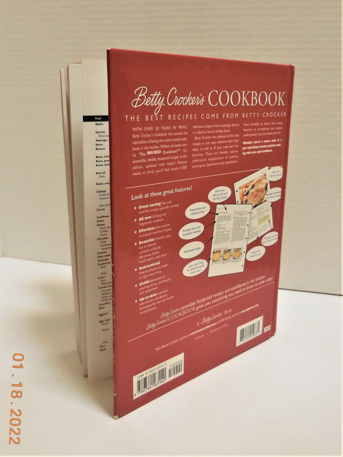 Betty Crocker's Cookbook the Big Red Cookbook | Etsy