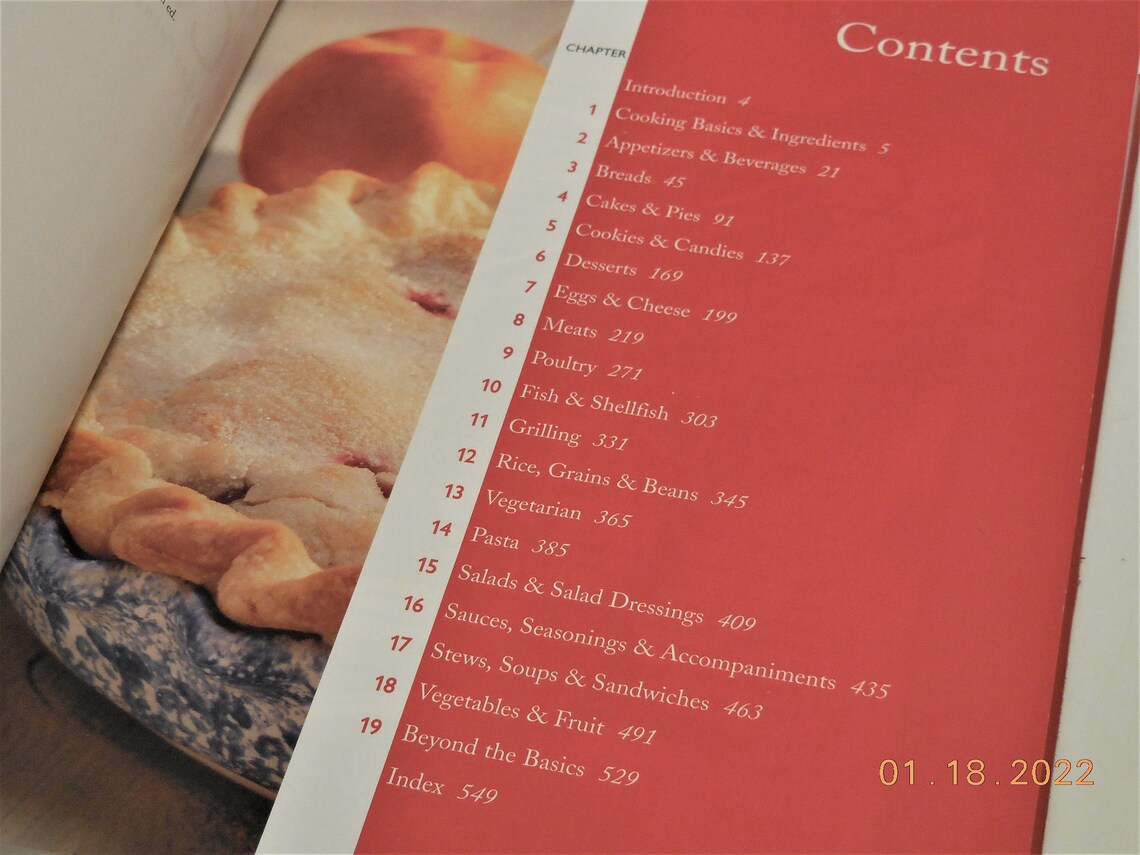 Betty Crocker's Cookbook the Big Red Cookbook - Etsy