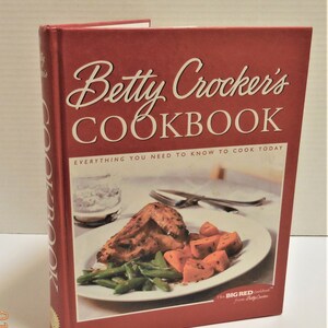 Betty Crocker's Cookbook | the Big Red Cookbook - Etsy