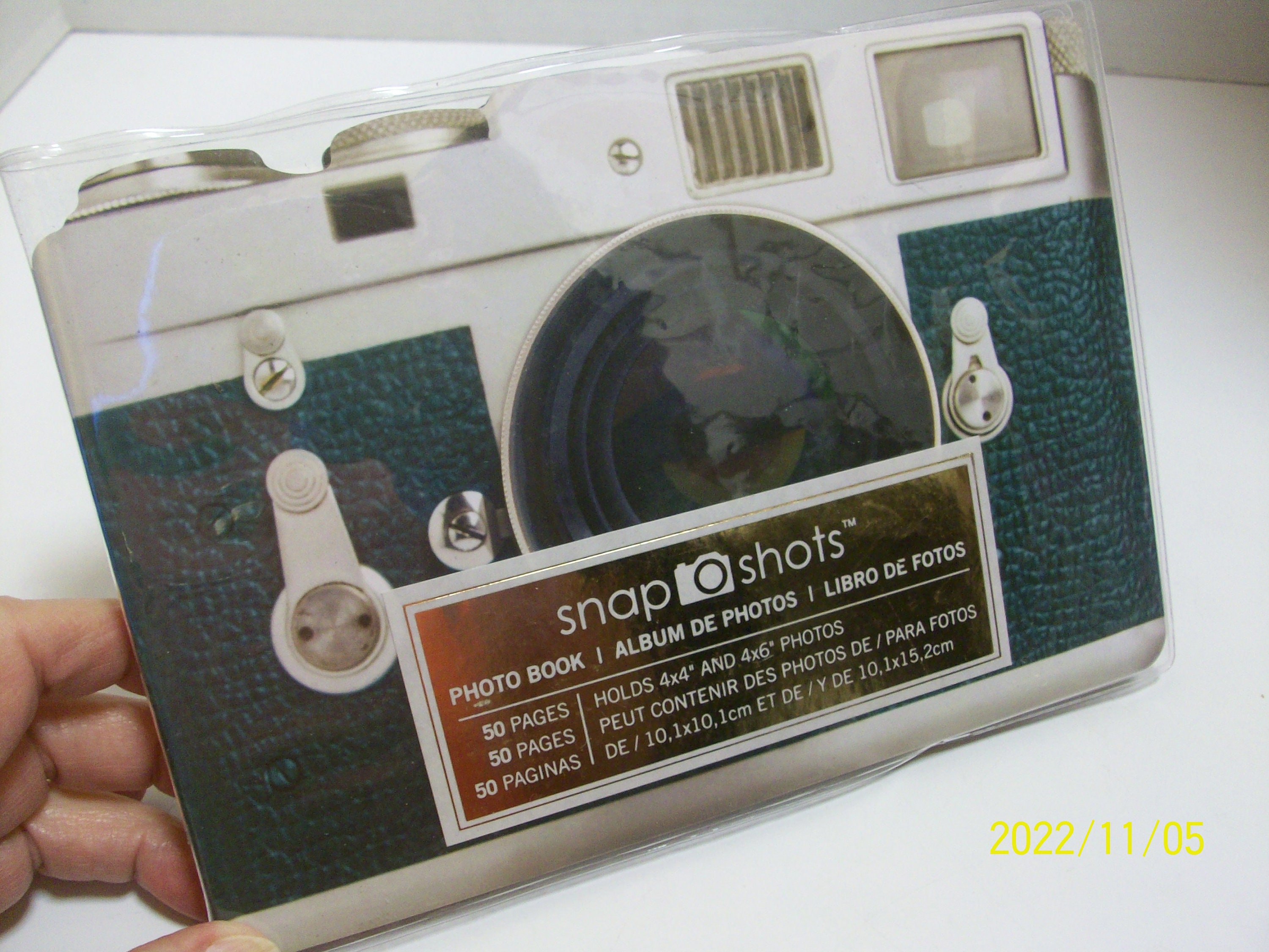 Snapshots Photo Album in Shape of Camera Photo Book With Fun ...