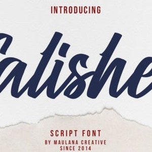 Calisher Font, Modern Fonts, Font, Cricut Font, Script Font ...