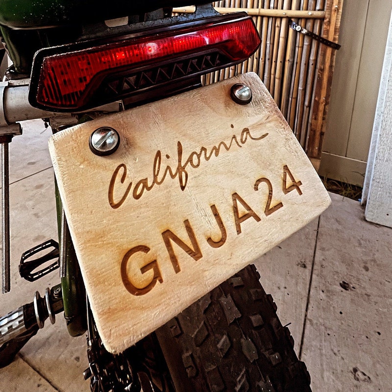 Bike License Plate - Etsy