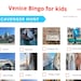 Printable Venice Scavenger Hunt / Bingo Game for Kids (with Fact Cards ...