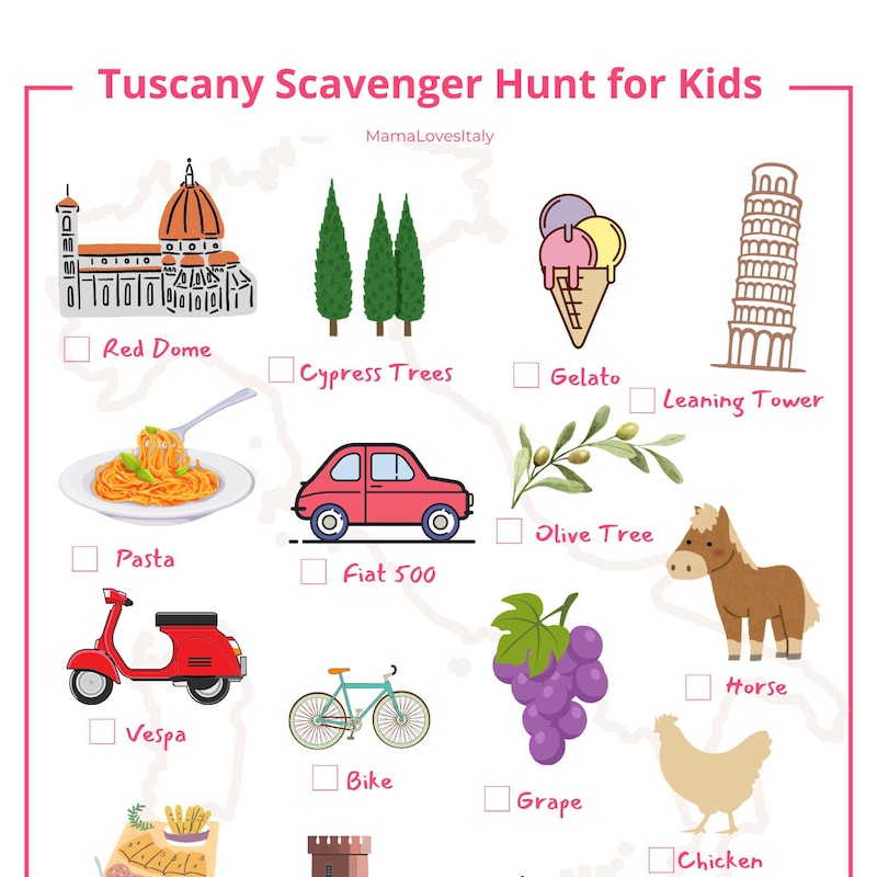 Scavenger Hunt for Kids - Etsy