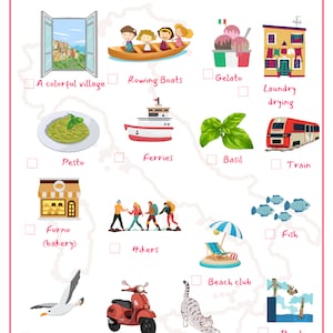 Italy Scavenger Hunts for Kids (printable) - Etsy